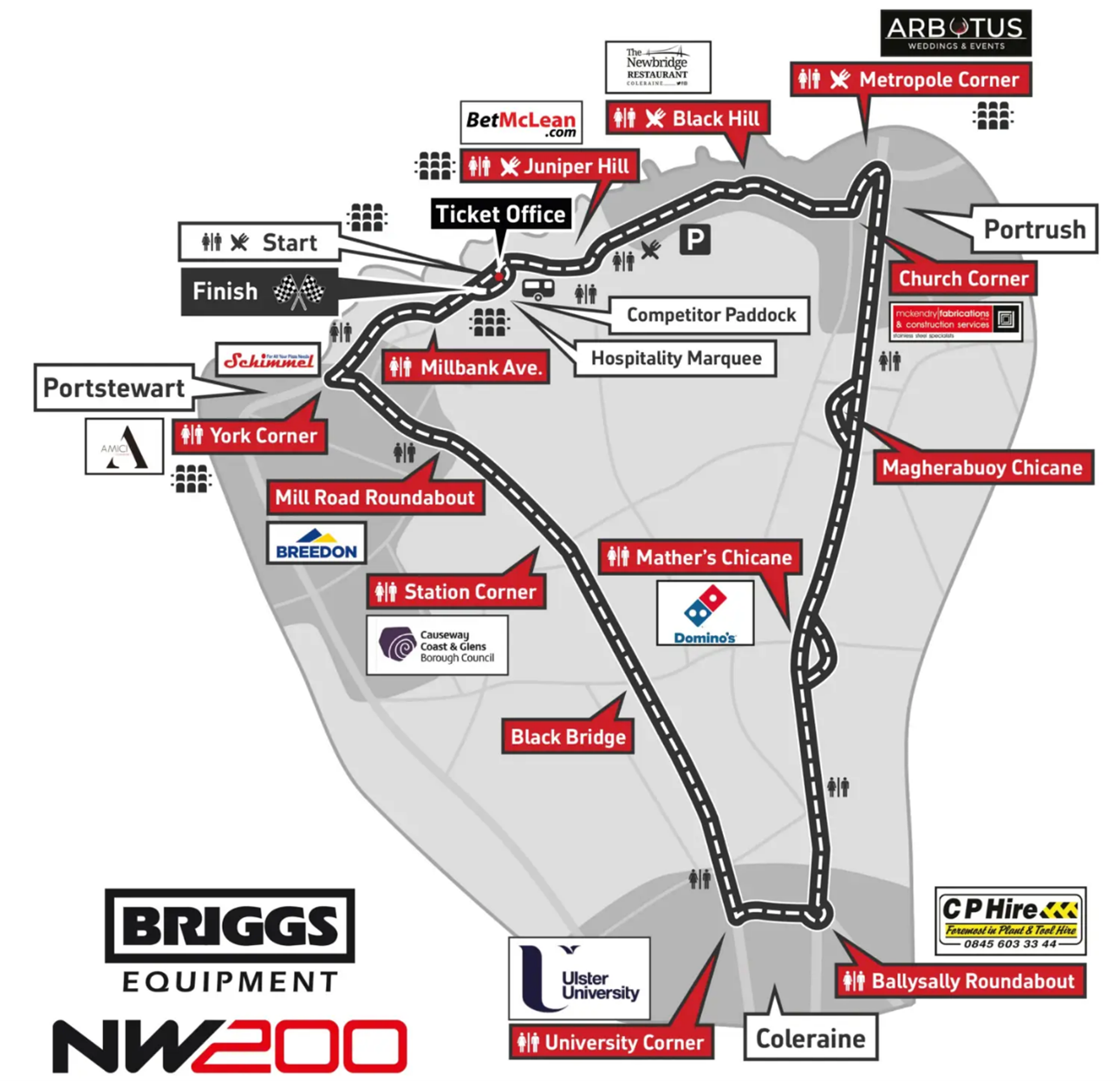 North West 200: Traffic and Travel update (2024) - Causeway Coast & Glens